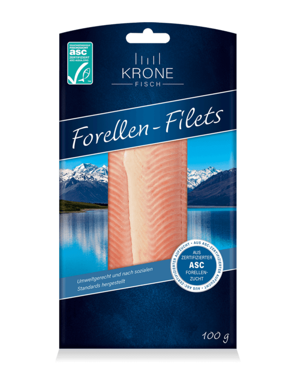 Forellen-Filets - Krone Fisch