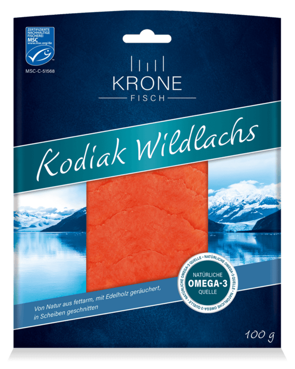 Kodiak Wildlachs - Krone Fisch